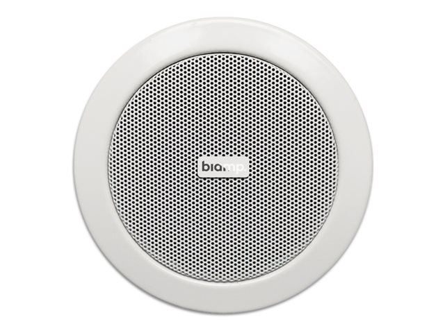 Biamp APART CM3T - Speaker - for PA system - 10 Watt - dual cone - whi